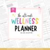 Daily Wellness Planner Printable PDF Download