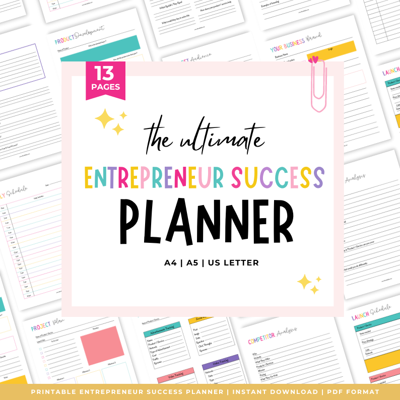 Reading Journal (26 Pages) - Flowify Bliss