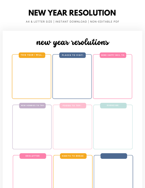 Hourly Planner - Flowify Bliss