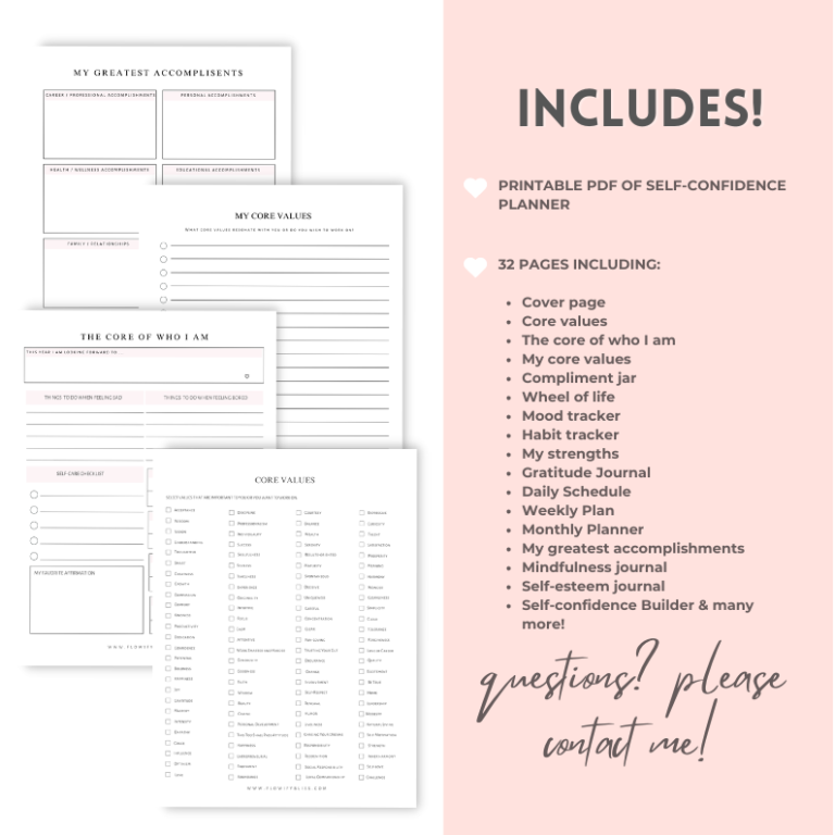 Printable Planners - Flowify Bliss